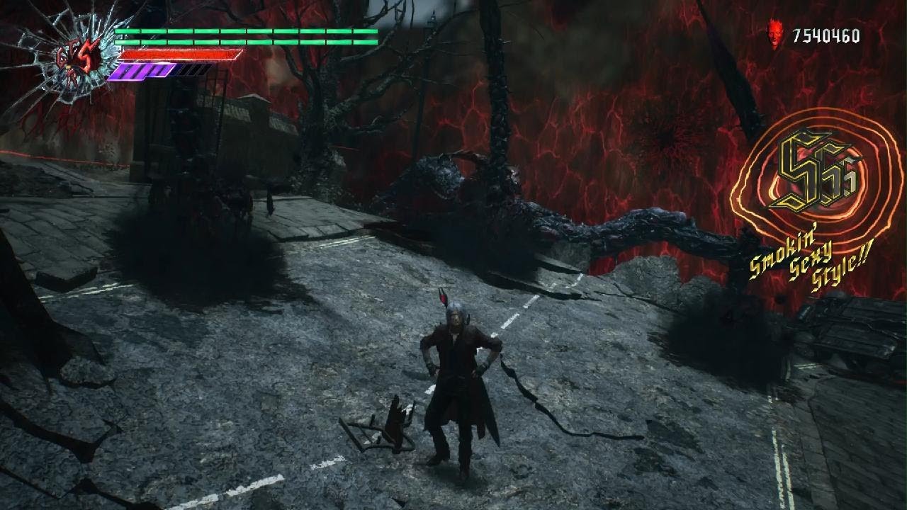 Devil May Cry 5 Legendary Dark Knight Dante Gameplay - YouTube