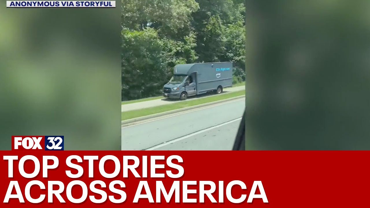 Across America: Amazon driver fired after caught on camera doing this ...