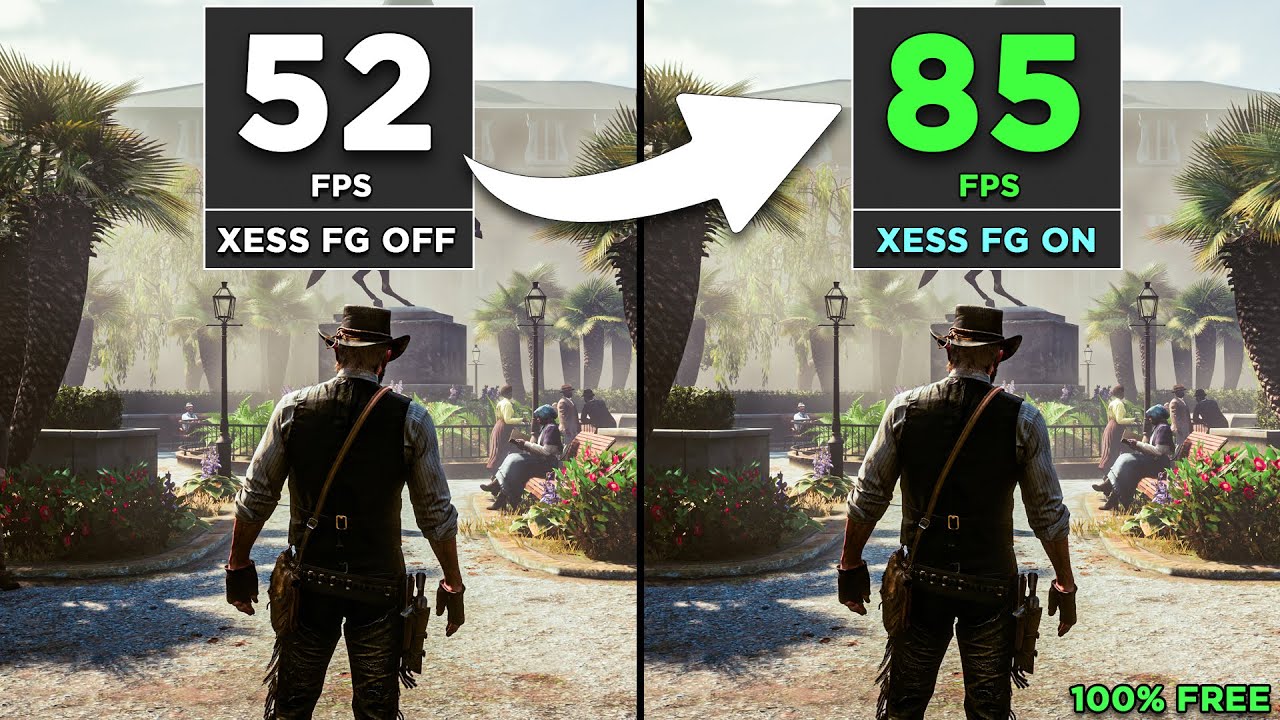 RDR2 Is Finally Smooth With XeSS Frame Gen! (Better Than FSR / LSFG?)” - YouTube