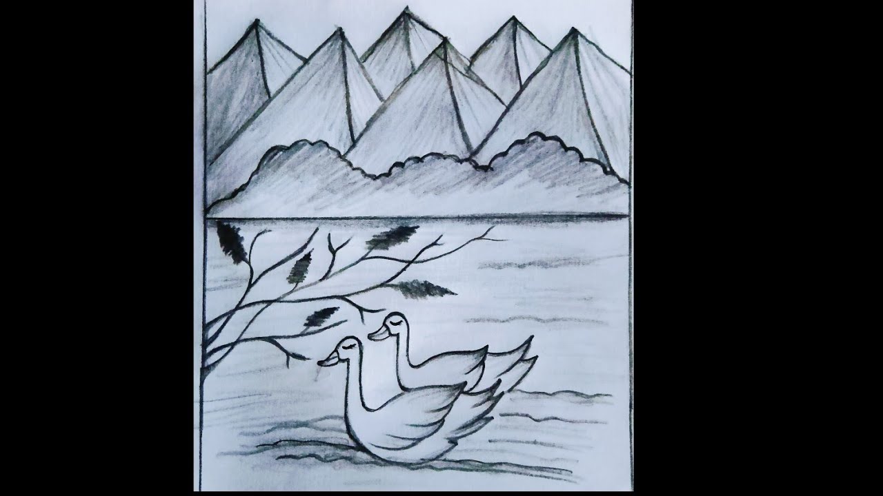 beautiful creative drawing very easy //step by step - YouTube