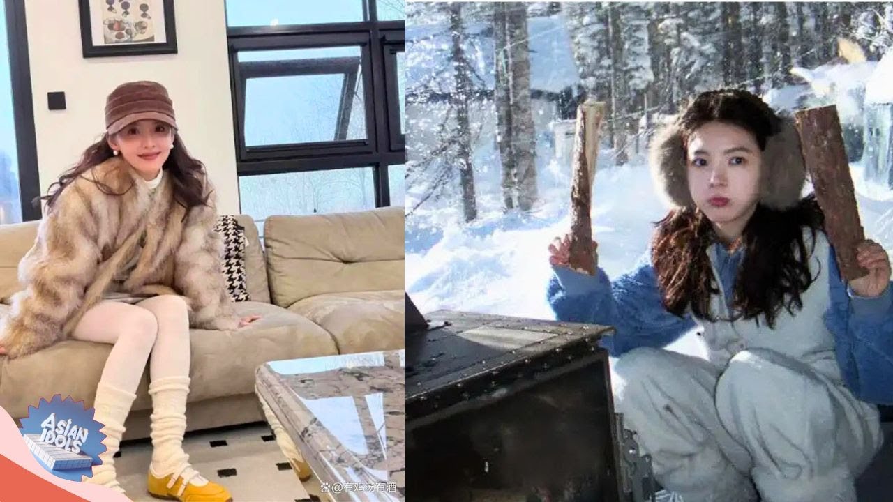Zhang Ruonan Spotted Vacationing in Changbai Mountain With Her Sister ...
