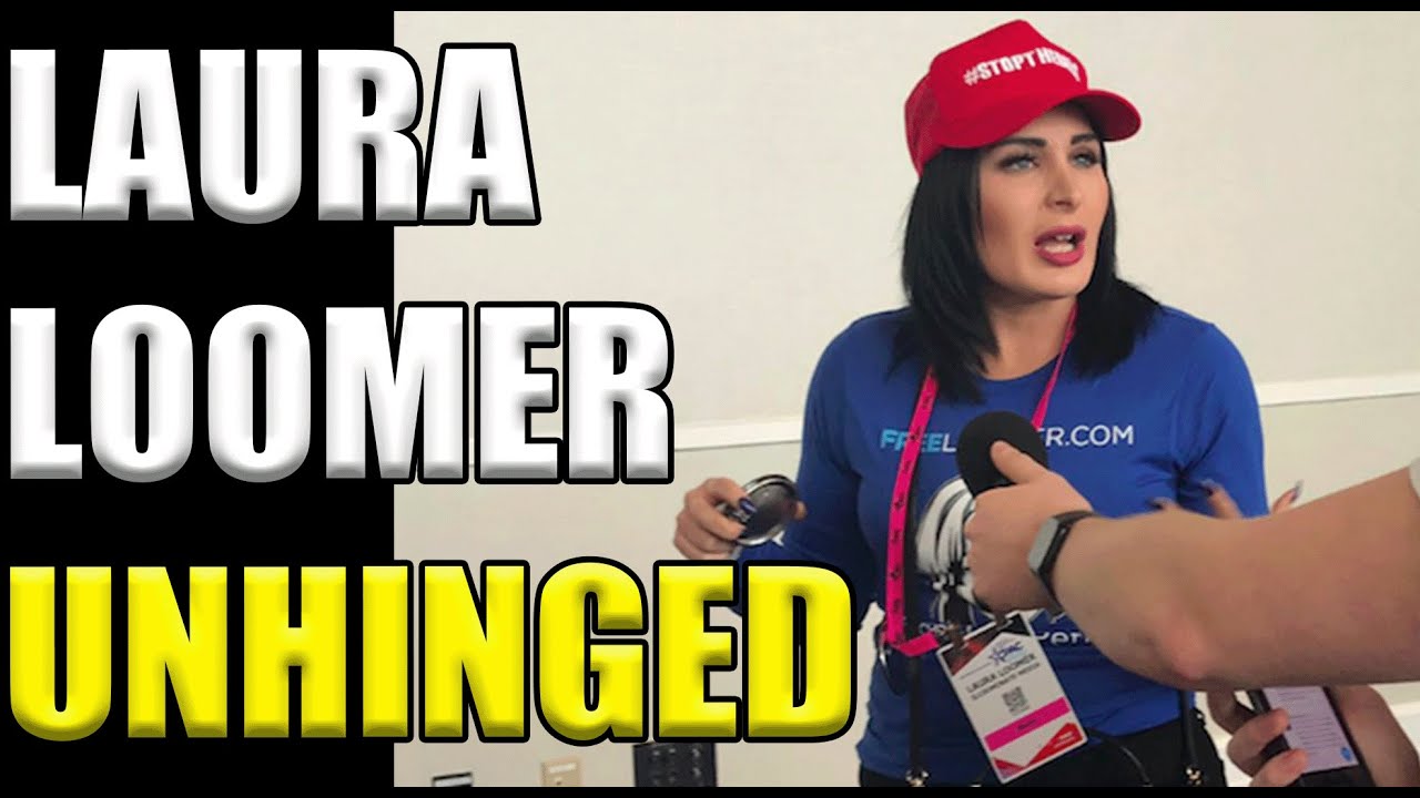 Laura Loomer SEETHES After Getting Kicked Off Of Trump's Plane - YouTube