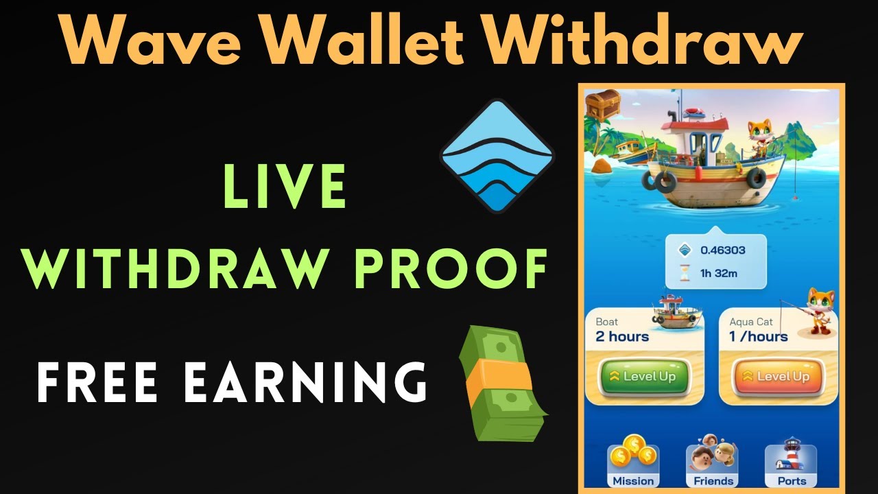 Wave Wallet Live Withdraw Proof | Sell Your Ocean Tokens | Step by Step ...