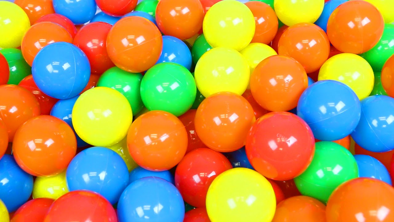 Ball Pit Show for Learning Numbers | Children's Educational Video - YouTube