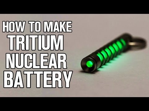 How To Make Tritium Nuclear Battery at Home!