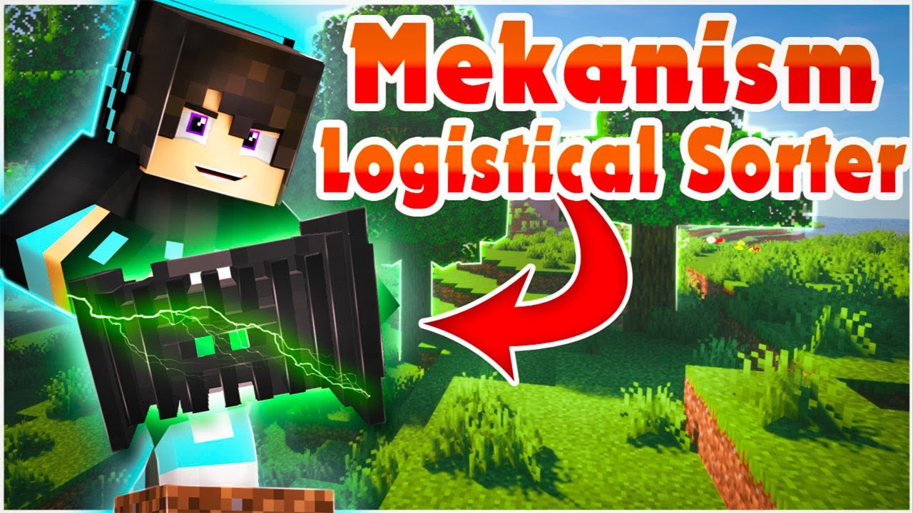 Logistical Sorter Mekanism Tutorial | 1.18 - 1.20 #minecraft Deutsch ...