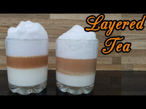 Layered Tea II Magic Layered Milk Tea II Dancing Tea - YouTube