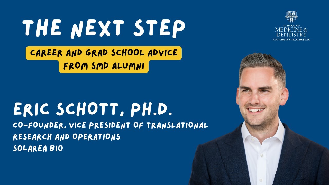 Eric Schott on Starting a Business in Grad School - YouTube