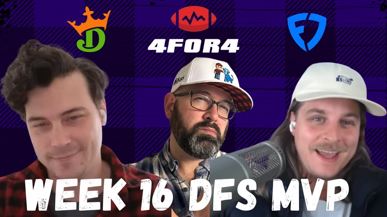 The BEST Plays On DraftKings Week 16 NFL DFS Expert FanDuel Picks ...