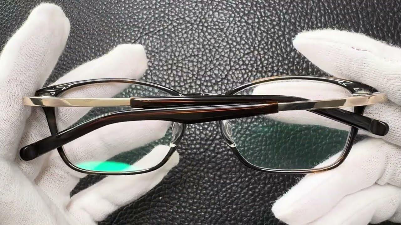 フォーナインズ Four Nines 999.9 NPM-50 6901 ダークブラウンササ/ホワイトゴールド TITANIUM - YouTube