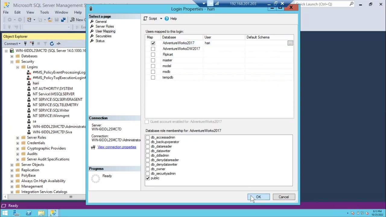 How do I give access to a specific Table in SQL Server? - YouTube