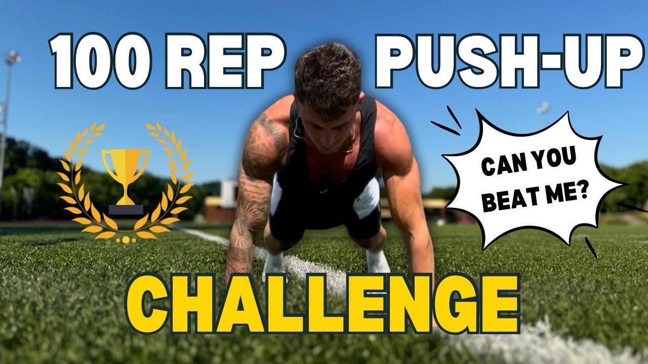 💪🏽Push-up Power - 100 Rep Challenge - Can You Beat My Time? ⏰ - YouTube