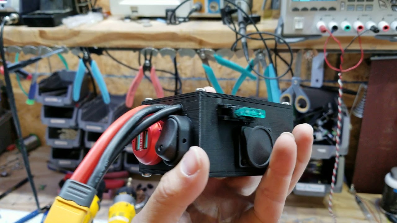 185 Starter Control Box V0.1 - YouTube