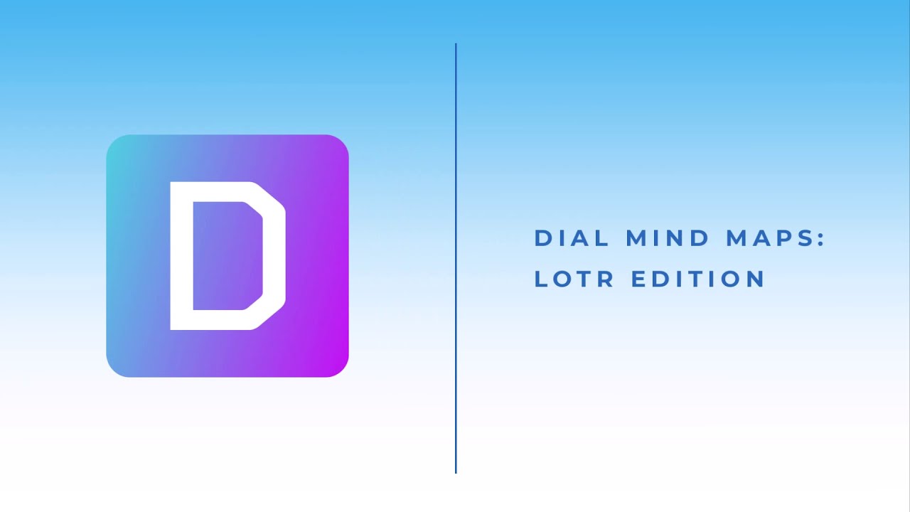 DIAL Mind Maps: LOTR Edition - Driving Fan Engagement! - YouTube