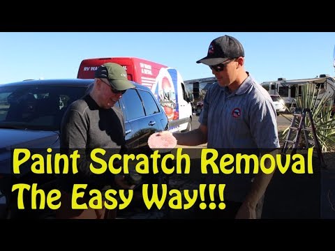 Paint Scratch Removal - The Easy Way! - YouTube