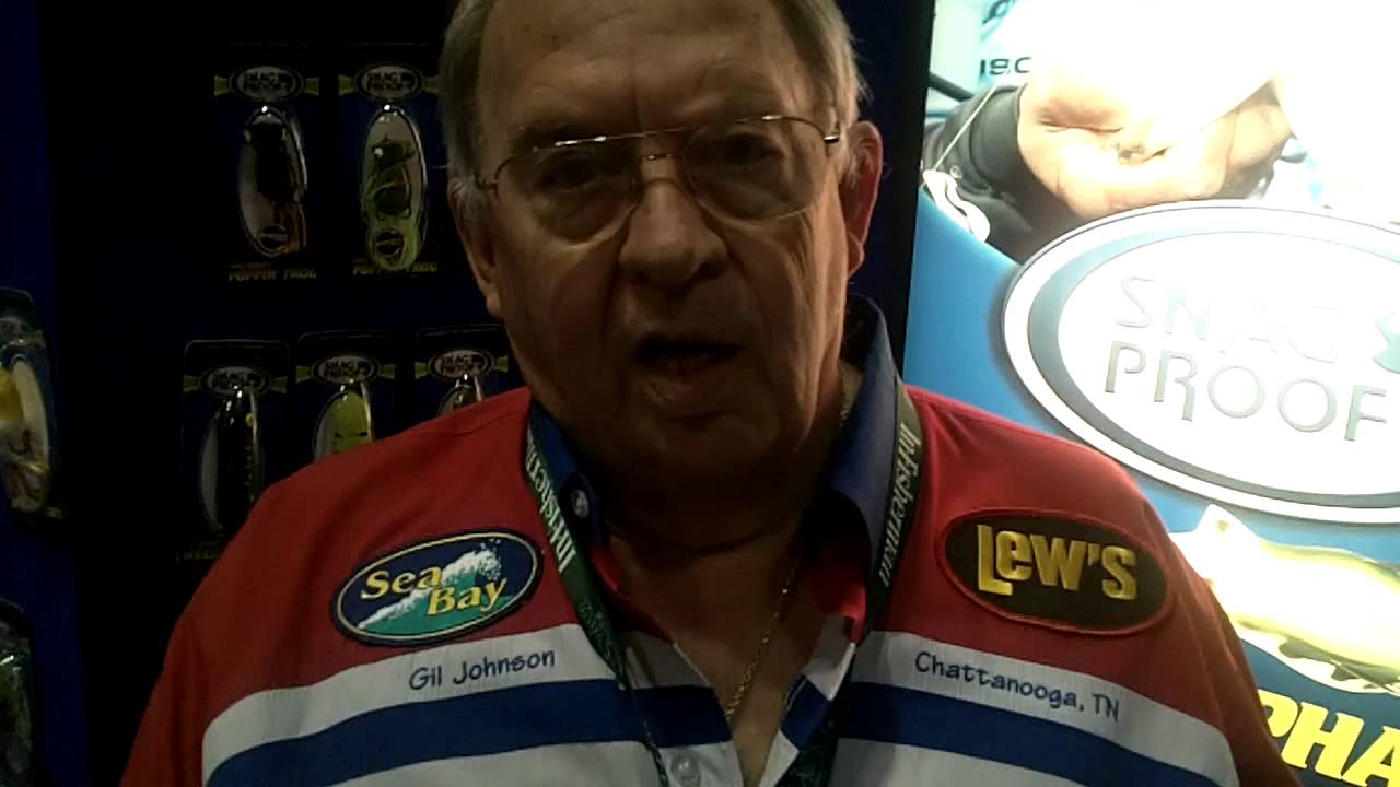 ICAST 2012 - Gil Johnson from Snag Proof - New 2012 Ish Popp'n frog ...