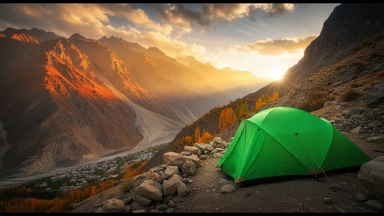 Unveiling Hunza Valley: Stunning Wild Camping Adventure in Pakistan ...
