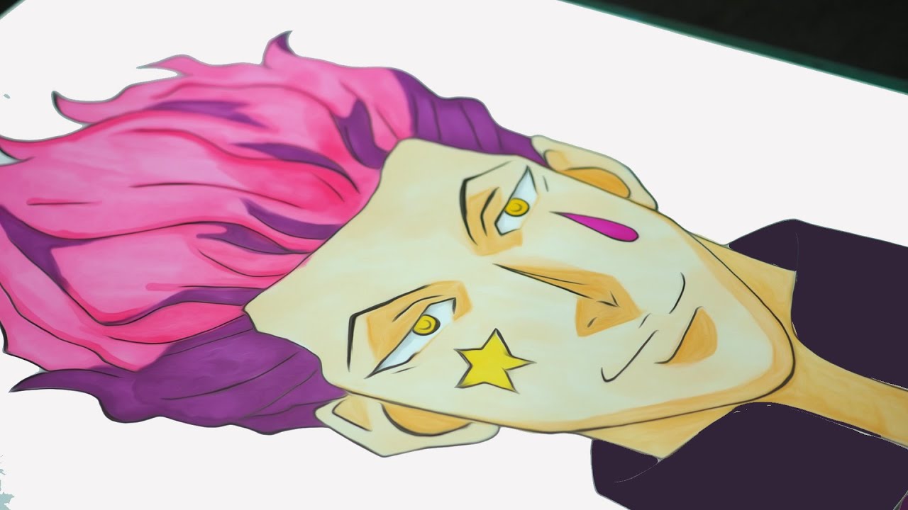 How To Draw Hisoka Morow Step By Step - Hunter x Hunter - YouTube