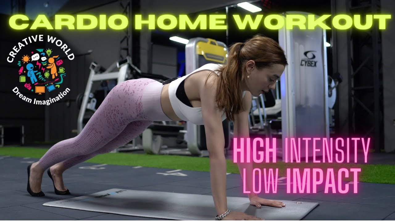 Cardio Home Fitness Workout | No Equipment - YouTube