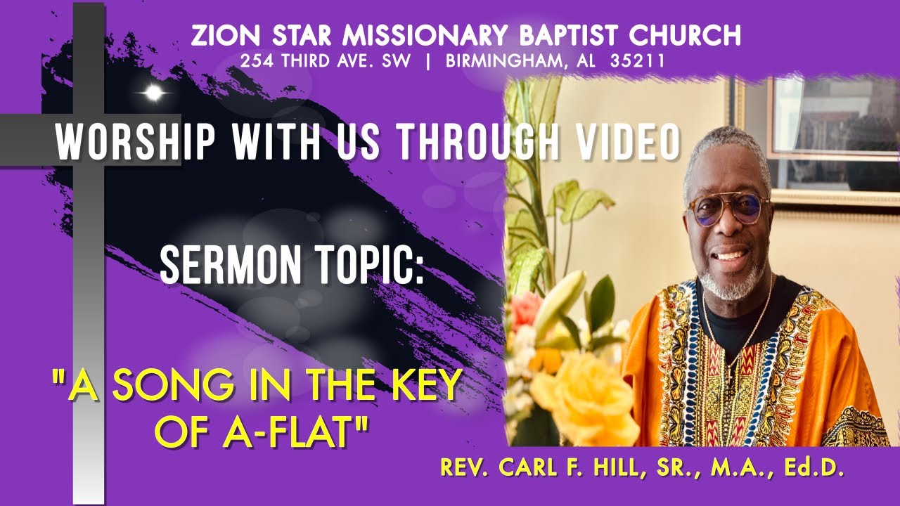 "A SONG IN THE KEY OF A-FLAR" | SERMON | MAY 2024 | Rev. Carl F. Hill ...