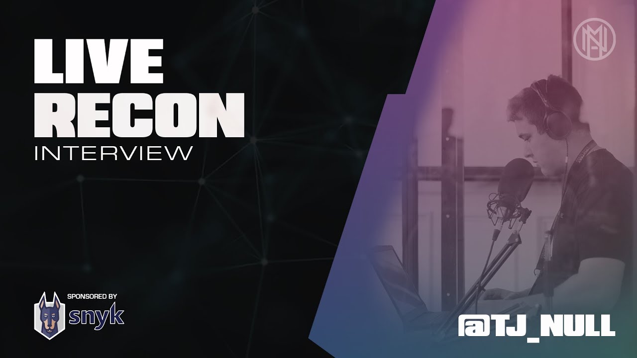 Hacker Interview: TJ_Null - YouTube