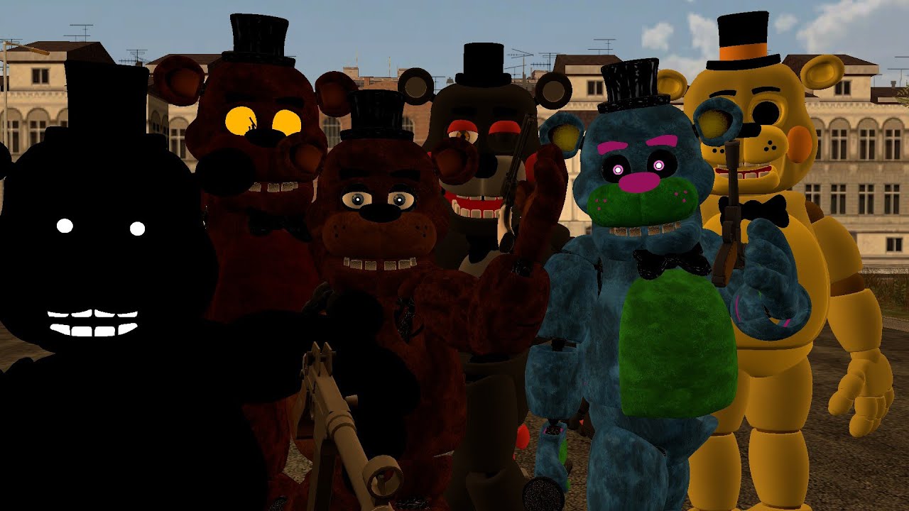 Freddy Becomes A Gangster I Gmod FNAF - YouTube