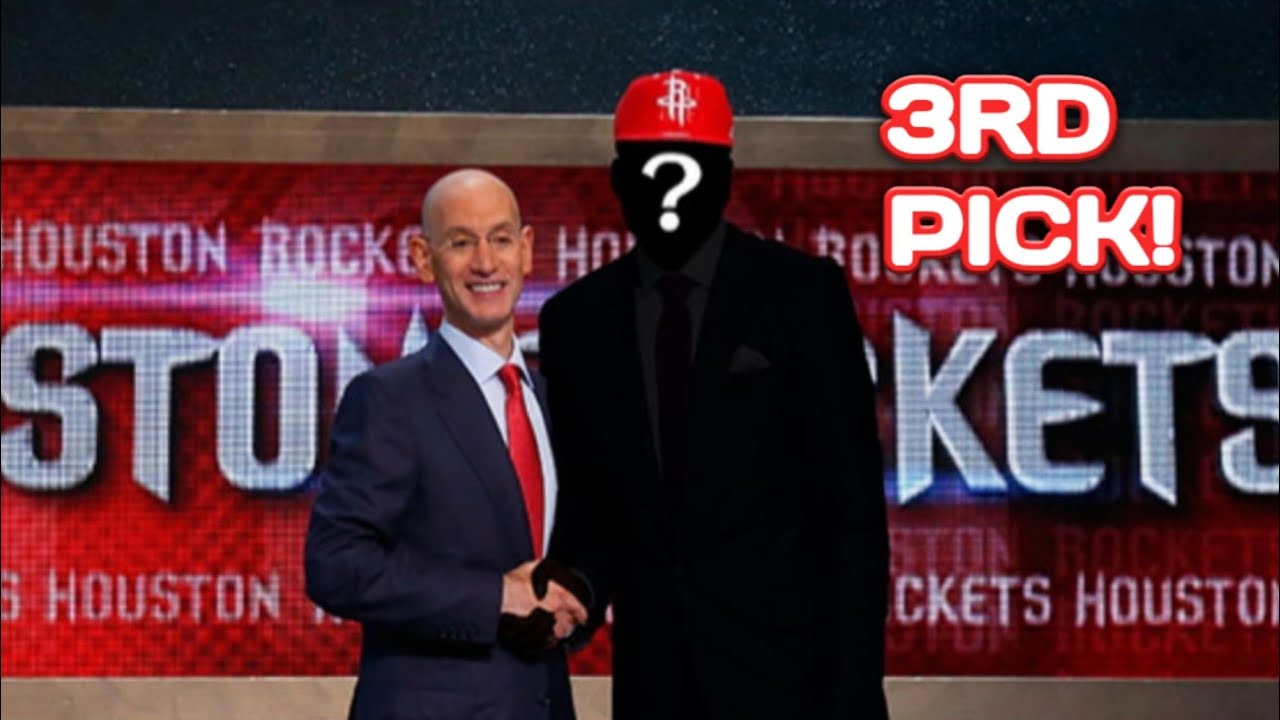 HOUSTON ROCKETS RECEIVE THE 3RD PICK IN THE NBA DRAFT!! WHO WILL THEY ...
