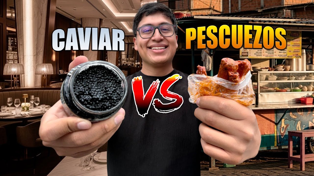 CAVIAR vs PESCUEZOS ¿Cuál sabe mejor? - YouTube