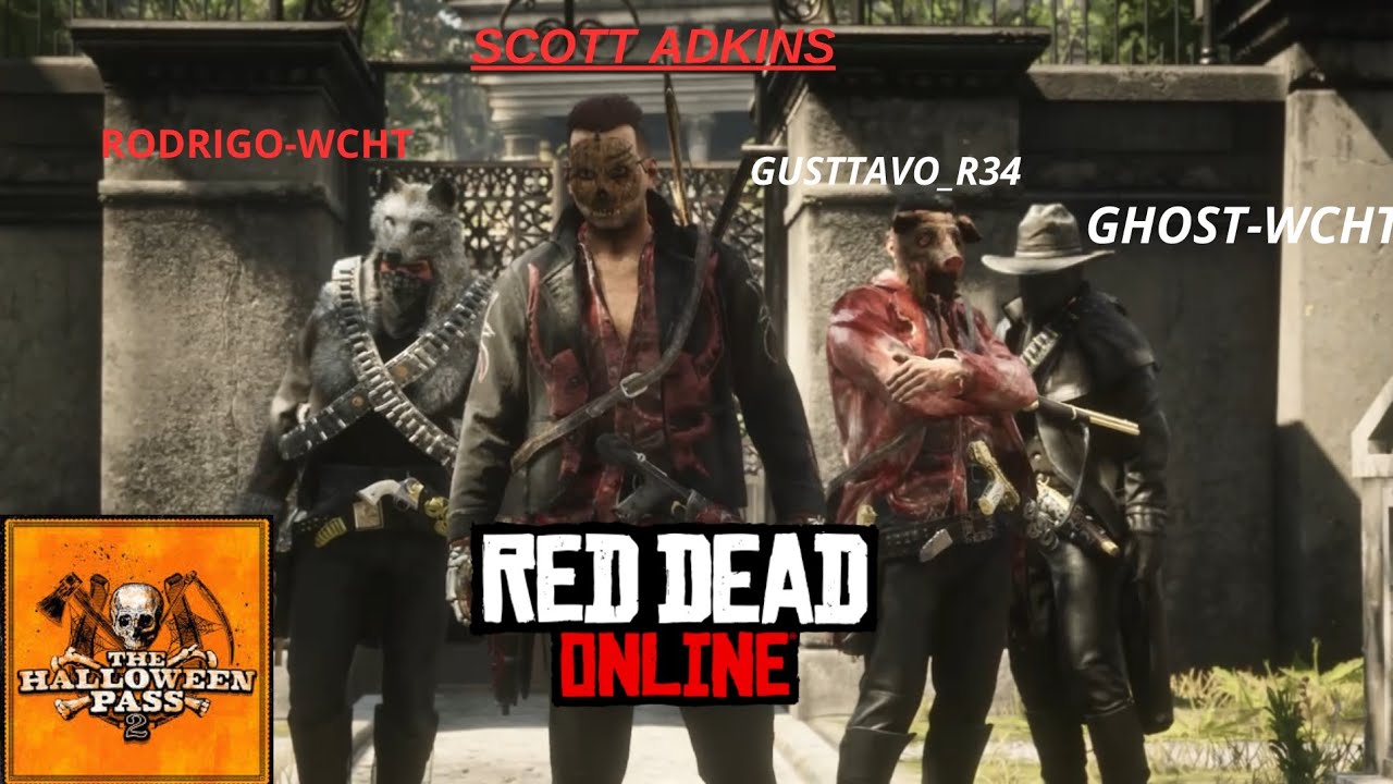 Red Dead Redemption 2 Online Às Armas Das Bruxas Time GHOSTS WCHT ...