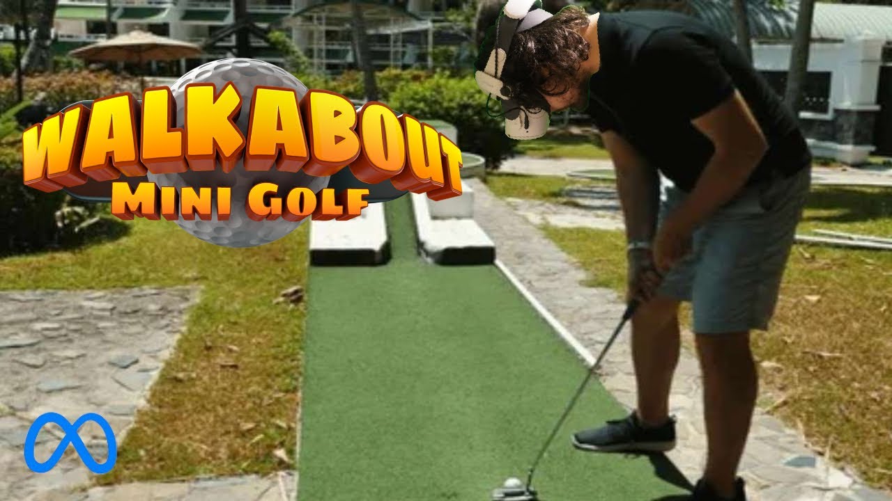teams players playing mini-golf - YouTube