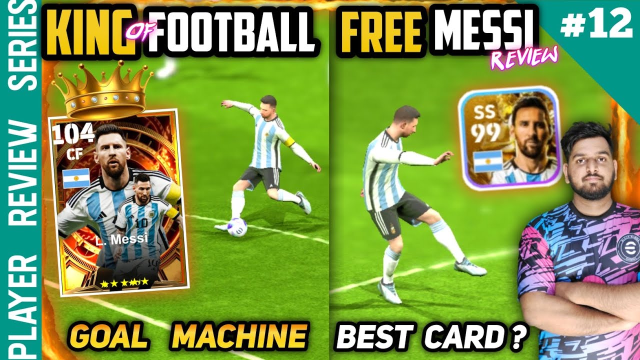 104 Rated Big Time Messi & Free Messi Review E-FOOTBALL 24 | King Of ...