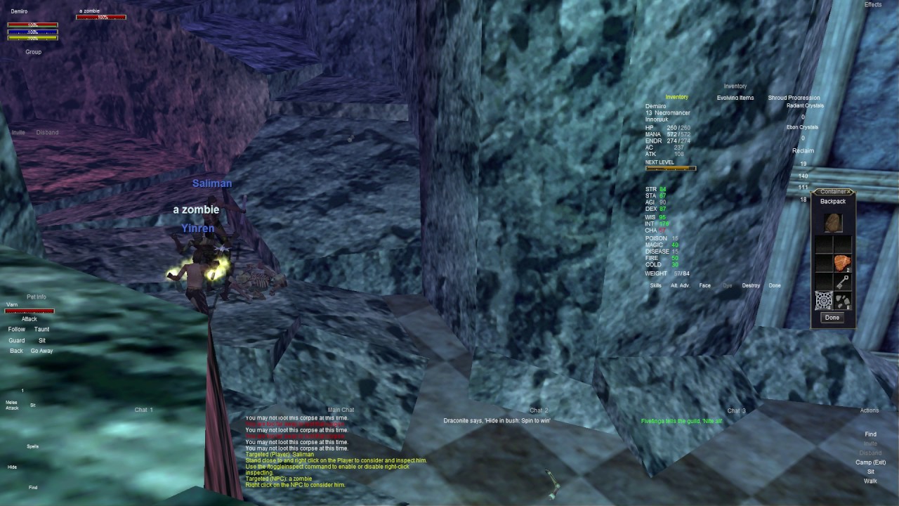 Everquest old school : Part 43 - Solo Action - Befallen - Dark Elf ...