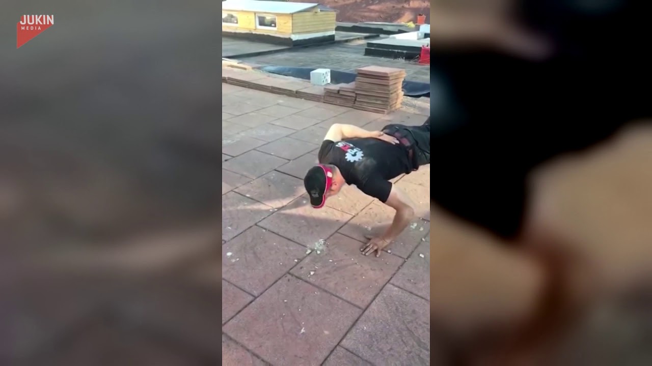 Guy Does Pushups with No Hands - YouTube