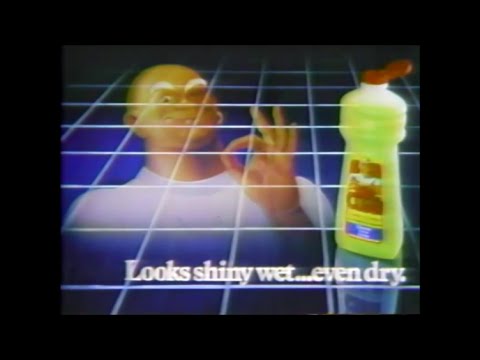Mr. Clean Looks Shiny Wet Even When Dry Commercial - YouTube
