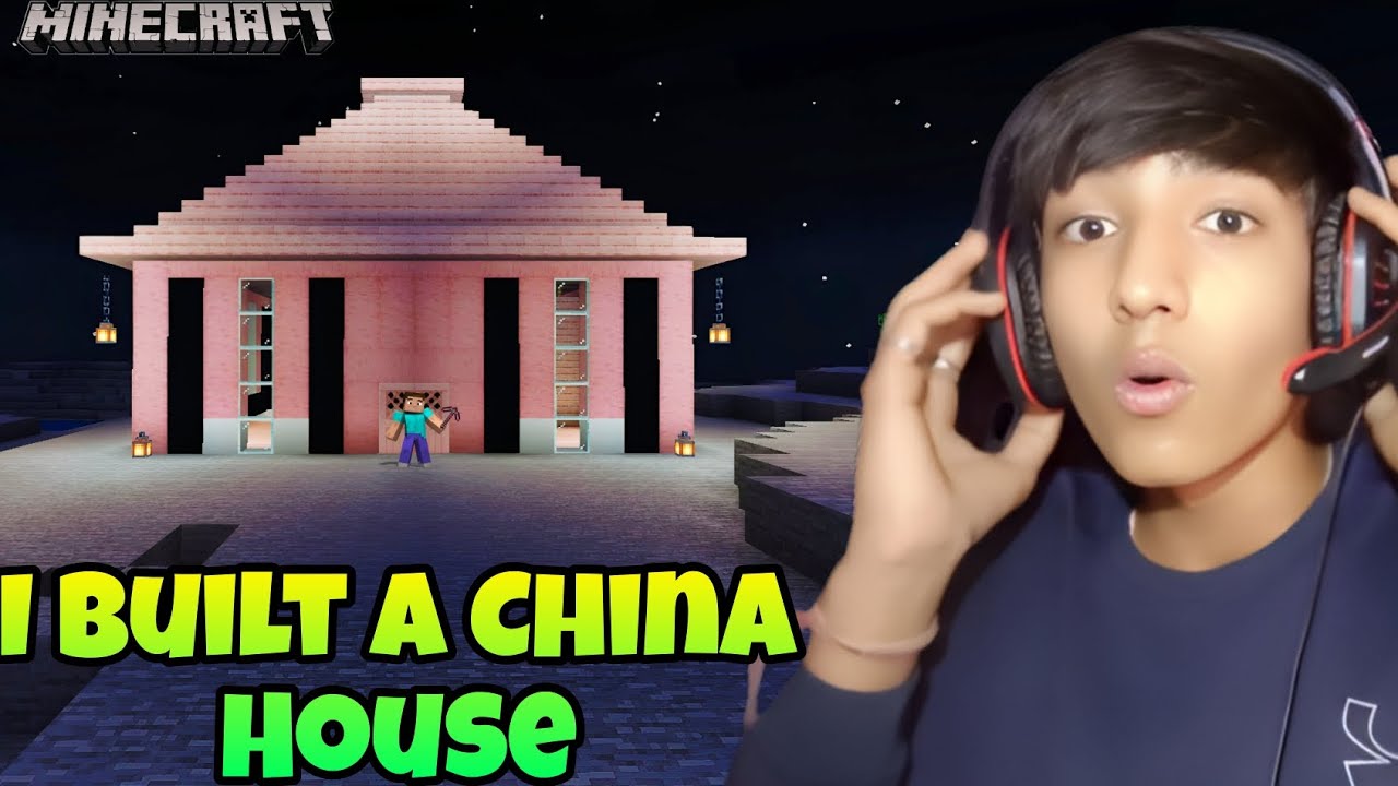 !! I MADE A CHINESE HOUSE IN MINECRAFT WORLD !! MINECRAFT !! - YouTube