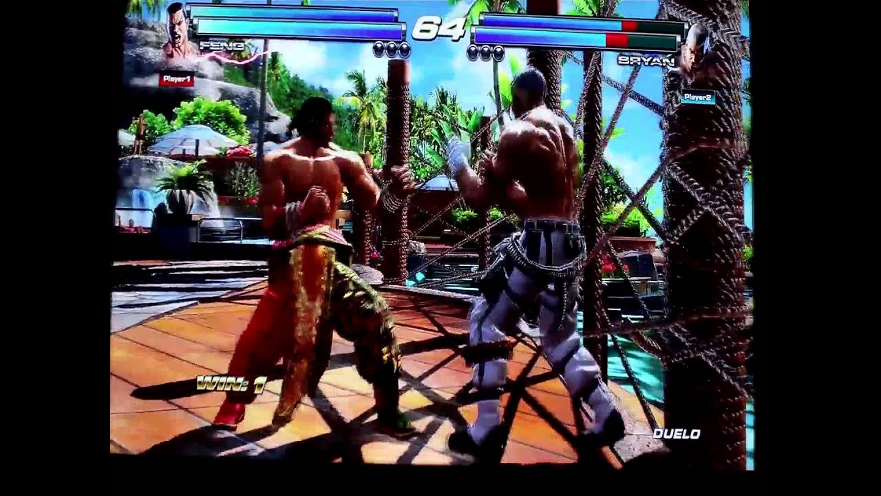 Feng-Lei (Fhwoarang) VS Devil Jin-Bryan (Hugo) - YouTube