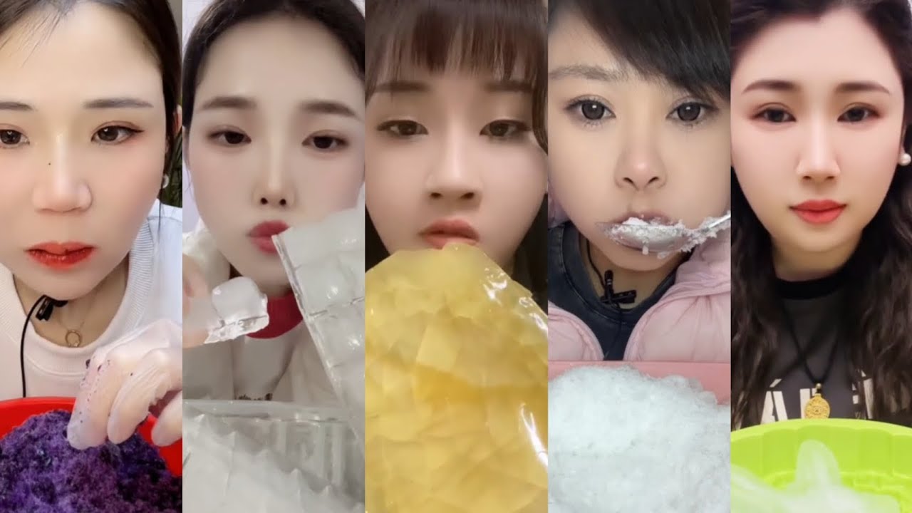 Asmr // Ice Eating Asmr || Hard Ice Eating || Thin ice //Asmr ...