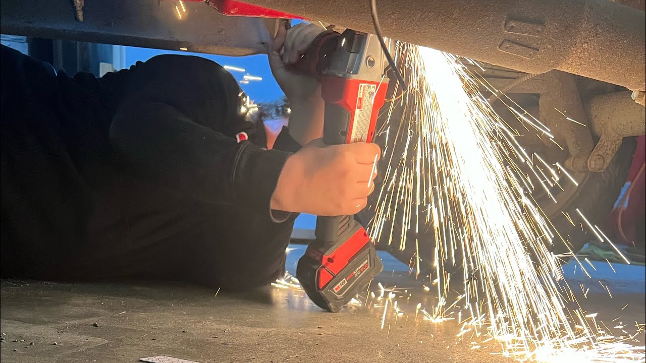 Muffler cut off milestone - YouTube