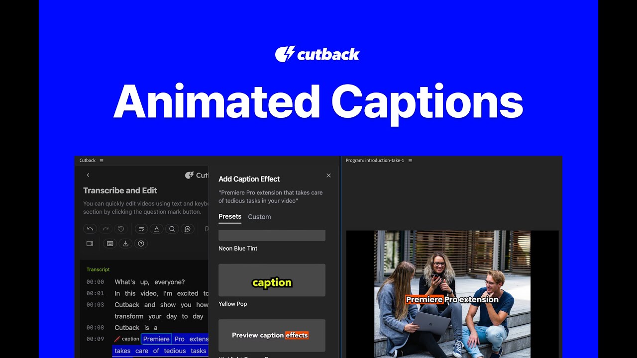 Animated Captions | Fast&Easy captions with Premiere Pro - YouTube