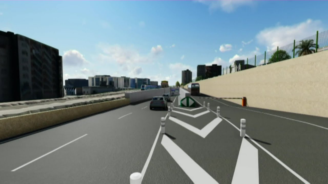 Nice : le chantier du raccordement de la voie Mathis à l'A8 reprend ...