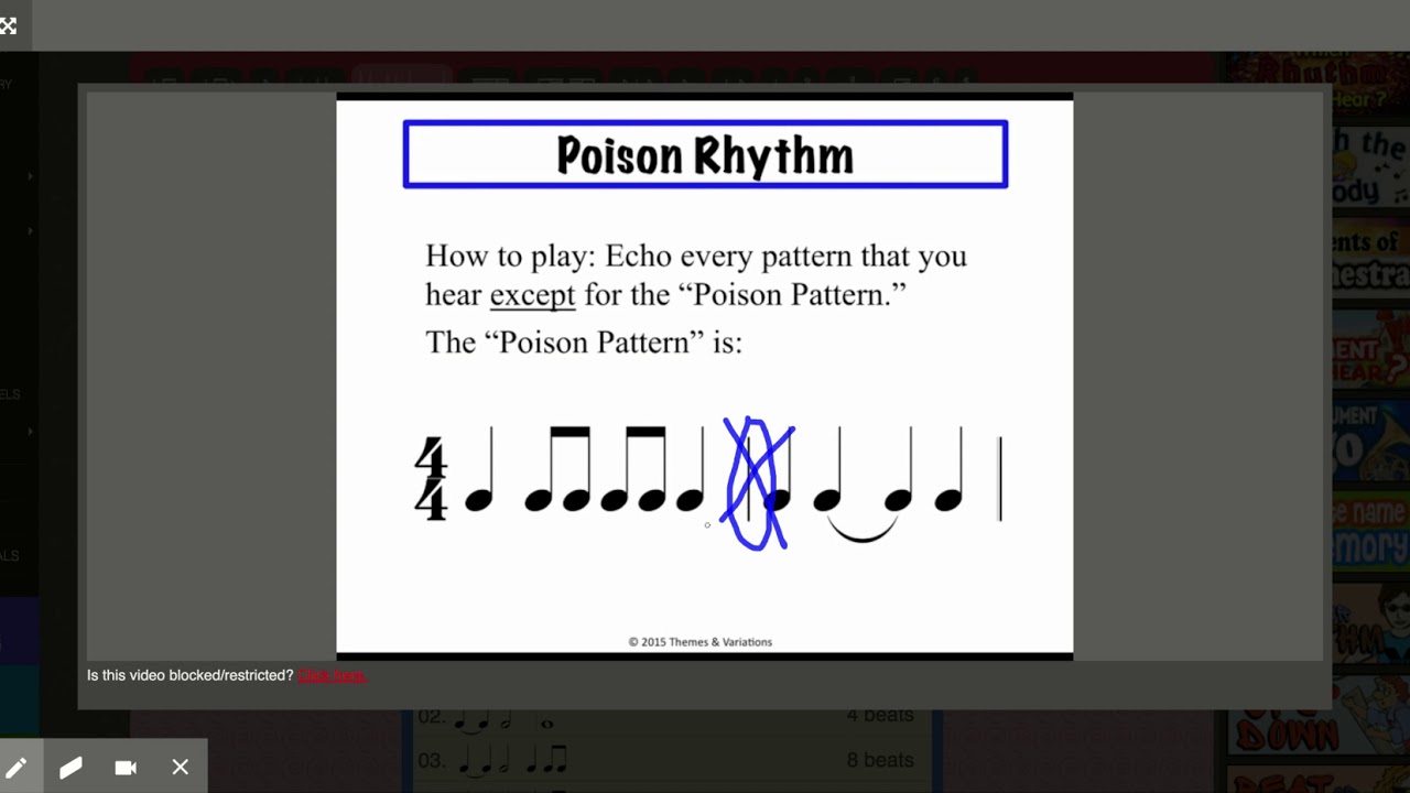 2 poison rhythm 3 directions - YouTube