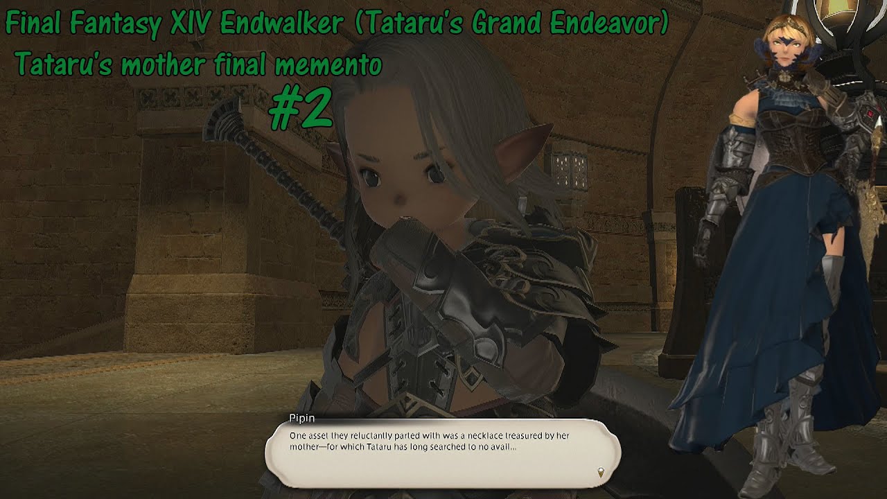 Final Fantasy XIV Endwalker (Tataru's Grand Endeavor) Tataru's mother ...