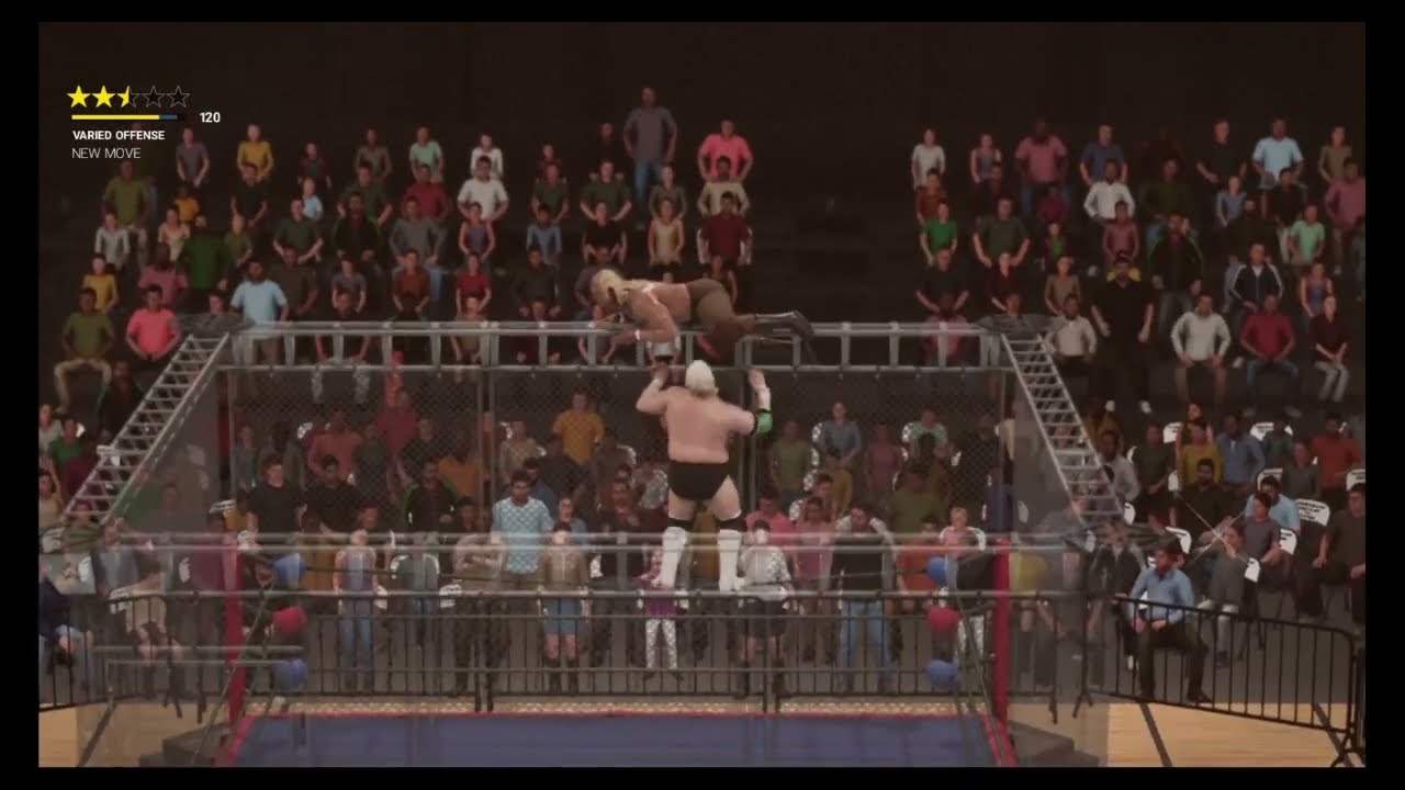 Dusty Rhodes vs. “Superstar” Billy Graham (NWA US Championship Cage ...