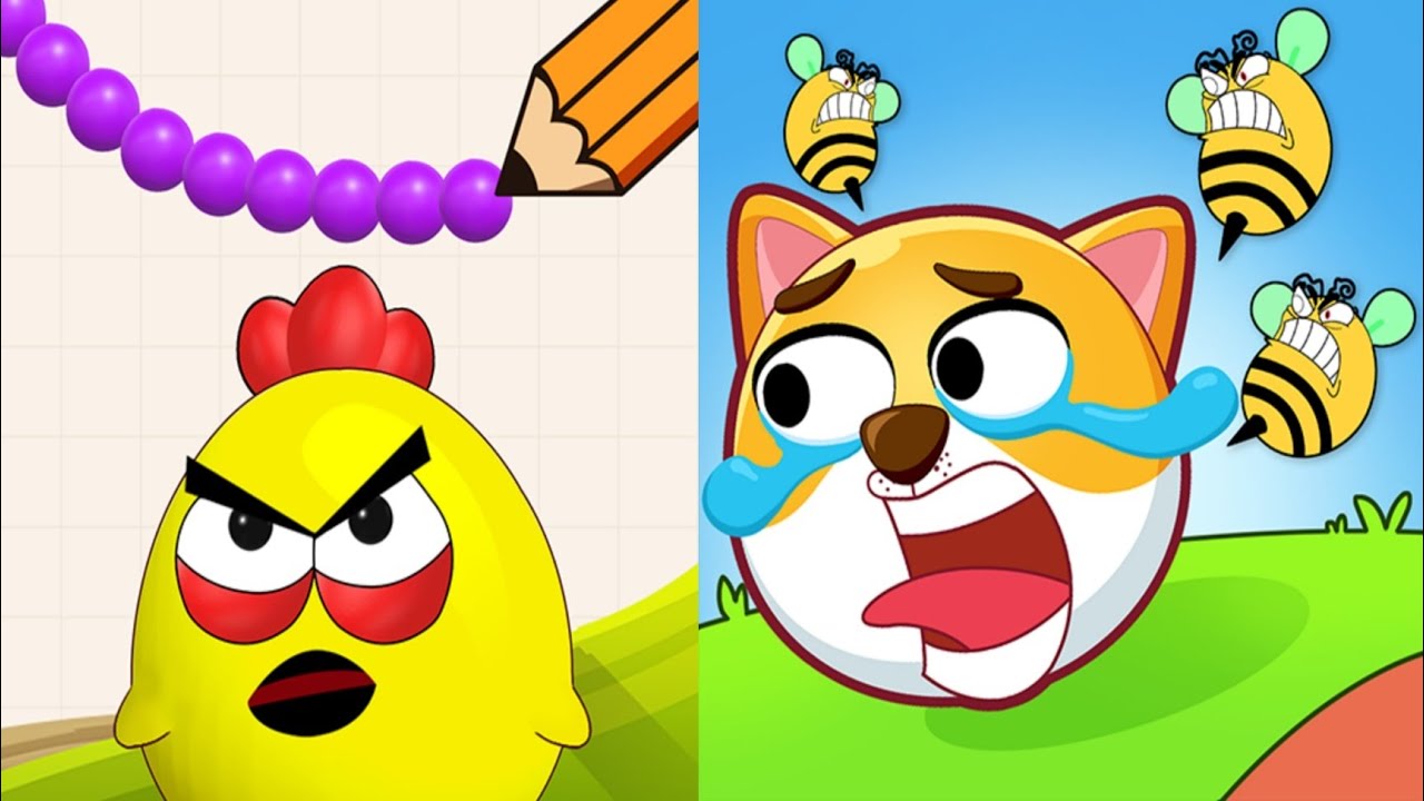 Destruction vs Rescue: Draw To Smash vs Save the Dog - YouTube
