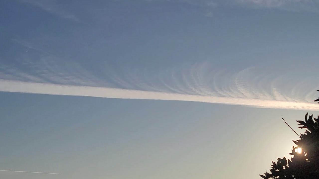 Man made clouds - YouTube