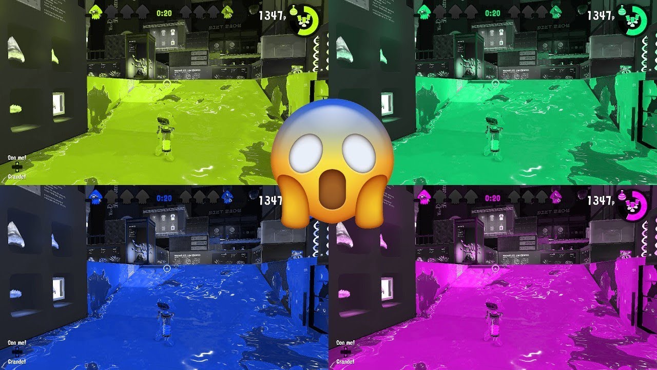 Splatoon 2 - Change Color | Nintendo Switch - YouTube