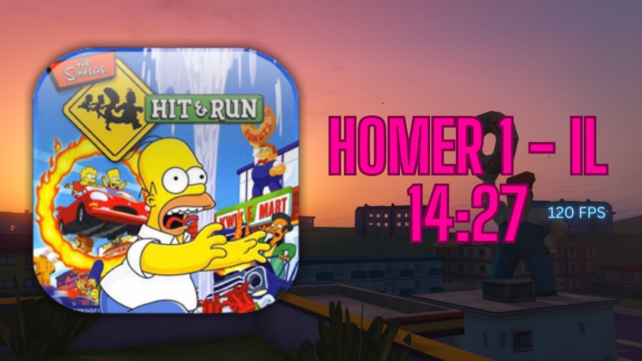 Simpsons Hit & Run - Homer 1 IL (14:27) [120] - YouTube