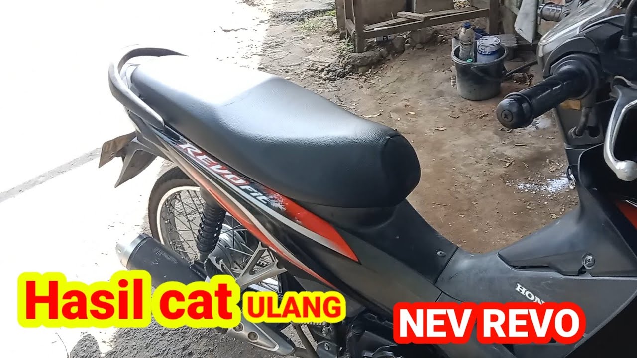 Cat motor Revo//dengan cara mudah dan cepat - YouTube