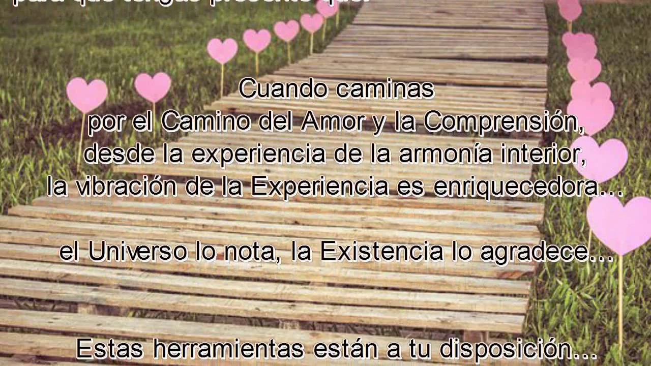 El Camino del Amor y la Comprensión - YouTube