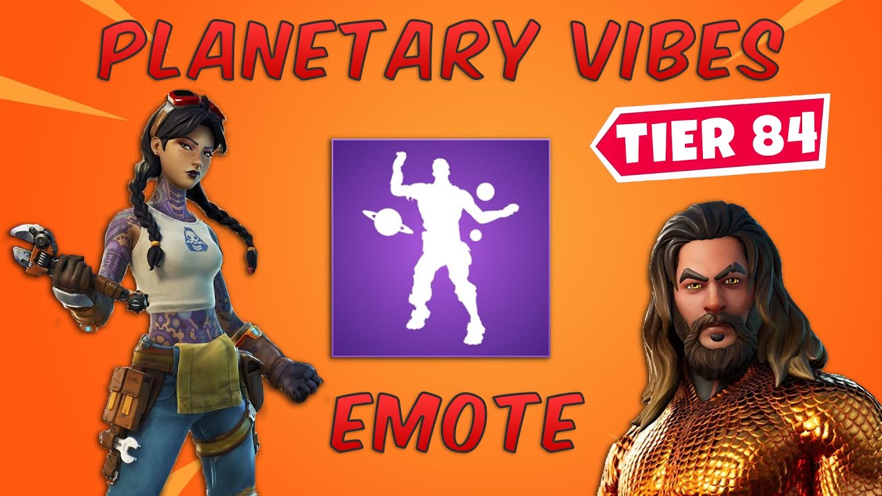 Fortnite Tier 84 Planetary Vibe Emote From The Season 3 Battle Pass ...